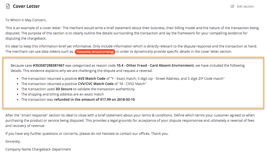 How to Use the Smart Response Feature in DisputeFlow – Chargeback Portal
