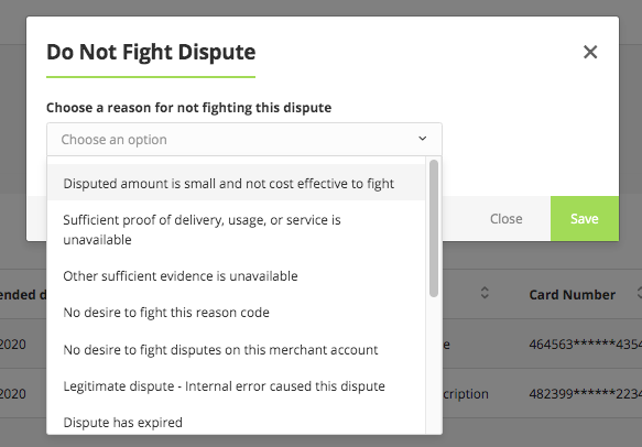 How to NOT Fight a Dispute and Accept Liability in DisputeFlow – Chargeback Portal